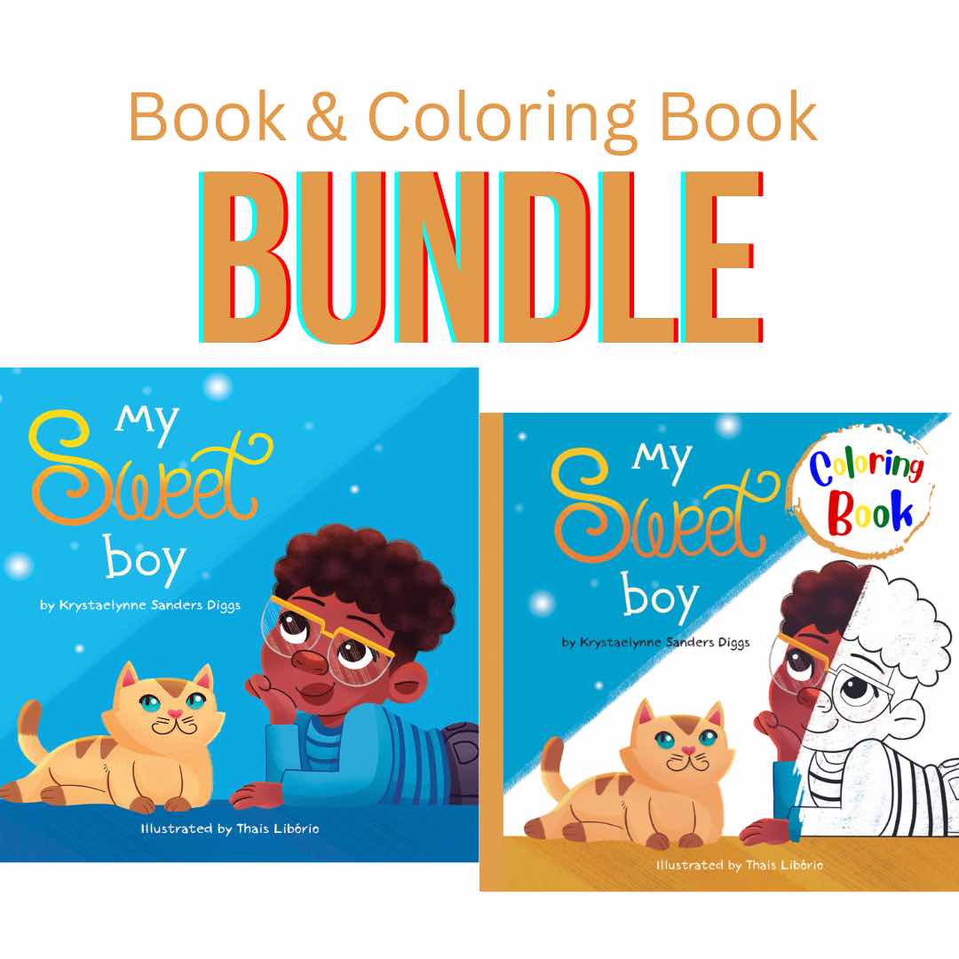 My Sweet Boy Book & Coloring Book Bundle – Diggs Publishing LLC